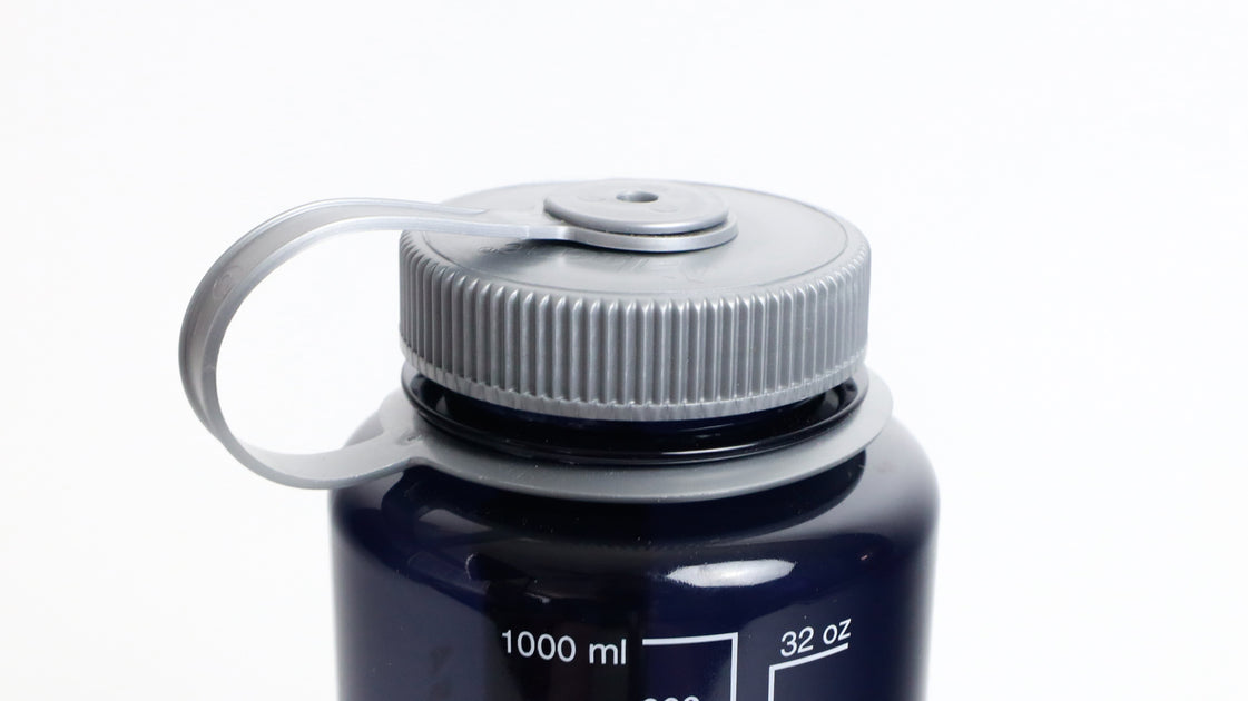 Nalgene 1 Litre Sustain Wide Mouth Bottle - Odyssey Gray Large Nalgene ...