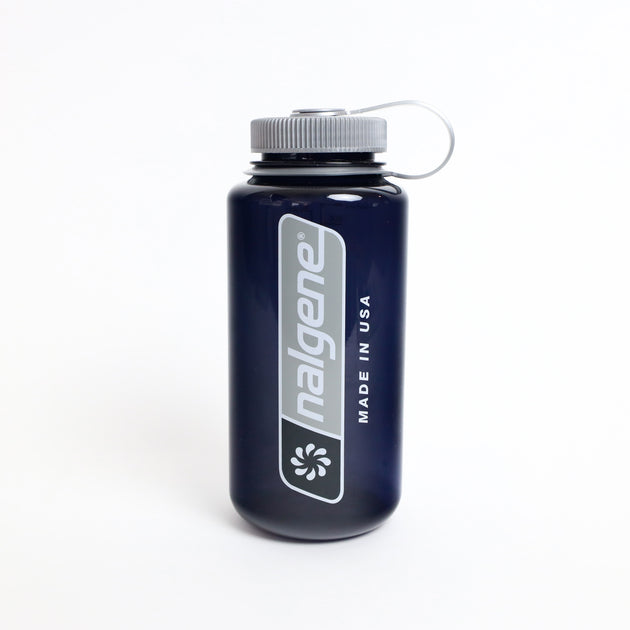 Nalgene 1 Litre Sustain Wide Mouth Bottle - Odyssey Gray Large Nalgene ...